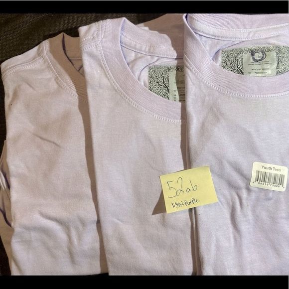 Shirts & Tops | 3 Light Purple Med Kids Tees New | Poshmark